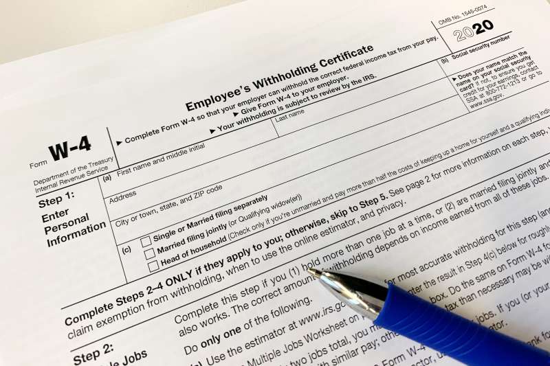 The IRS Has a New 'Easier' W-4 for Withholding Taxes in 2020 | Money